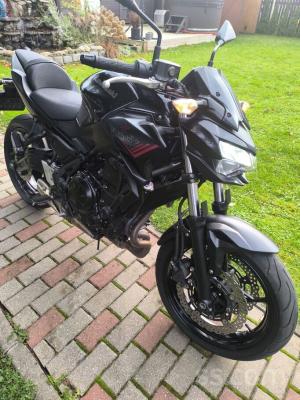 Kawasaki Z650 2021 in Riga, with an engine capacity of 0.65 L and mileage of 0 thousand km for 5300 €, photo 10 on AUTOMOTO.COM.LV