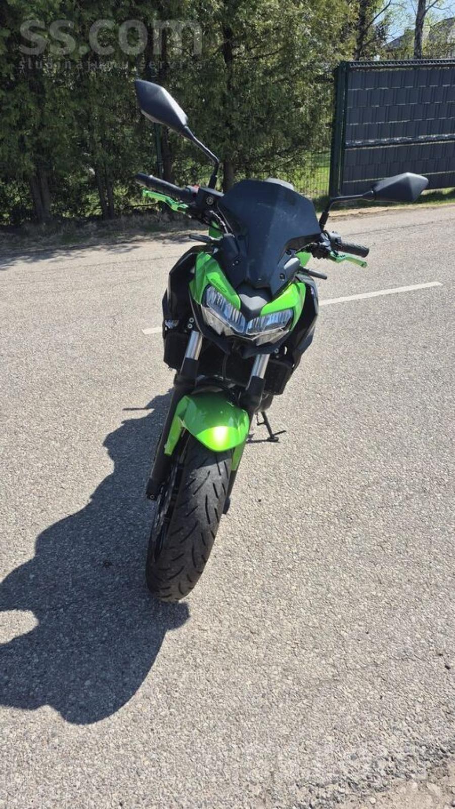 Kawasaki Z650 2021 in Riga, with an engine capacity of 0.65 L and mileage of 0 thousand km for 5100 €, photo 5 on AUTOMOTO.COM.LV