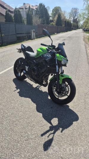 Kawasaki Z650 2021 in Riga, with an engine capacity of 0.65 L and mileage of 0 thousand km for 5100 €, photo 6 on AUTOMOTO.COM.LV