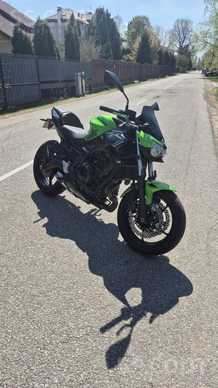 Kawasaki Z650 2021 in Riga, with an engine capacity of 0.65 L and mileage of 0 thousand km for 5100 €, photo 6 on AUTOMOTO.COM.LV