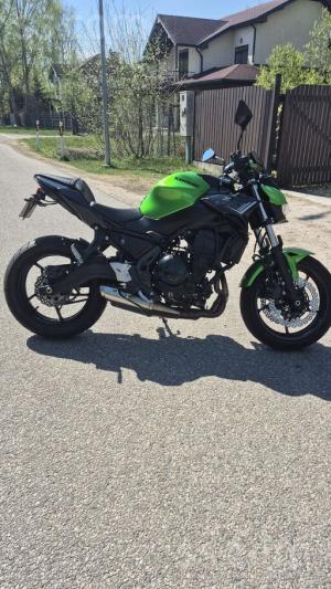 Kawasaki Z650 2021 in Riga, with an engine capacity of 0.65 L and mileage of 0 thousand km for 5100 €, photo 7 on AUTOMOTO.COM.LV