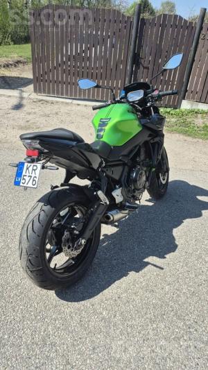 Kawasaki Z650 2021 in Riga, with an engine capacity of 0.65 L and mileage of 0 thousand km for 5100 €, photo 8 on AUTOMOTO.COM.LV