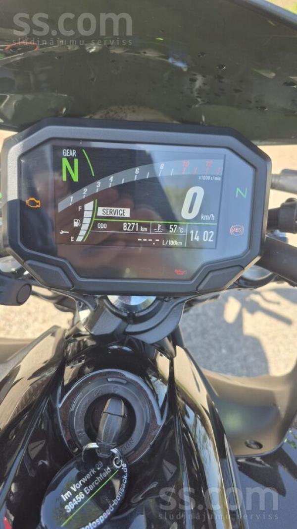 Кавасаки Z650 2021 в Рига, объемом двигателя 0.65 л и пробегом 0 тыс. км за 5100 €, фото 10 на AUTOMOTO.COM.LV