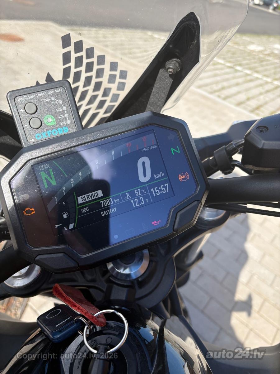 Kawasaki Z650 2021 in Tallinn, with an engine capacity of 0.65 L and mileage of 7 thousand km for 5700 €, photo 6 on AUTOMOTO.COM.LV