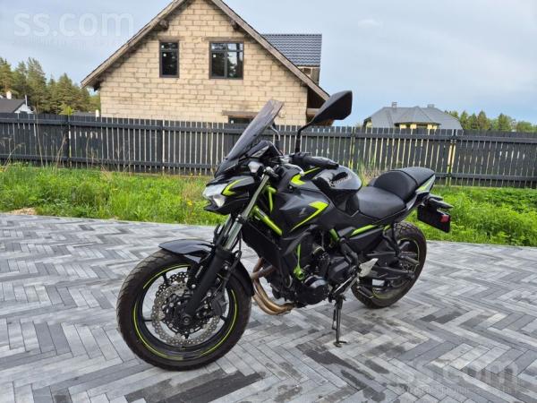 Kawasaki Z650 2022 Ogre, ar dzinēja tilpumu 0.65 L un nobraukumu 0 tūkst. km par 5900 €, foto 2 vietnē AUTOMOTO.COM.LV