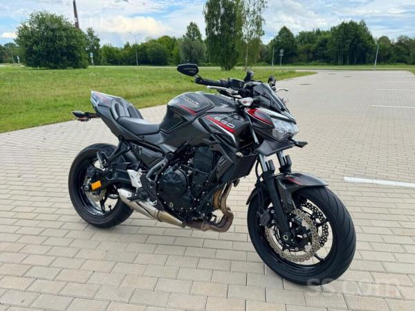 Kawasaki Z650 2022 in Riga, with an engine capacity of 0.65 L and mileage of 0 thousand km for 6200 €, photo 1 on AUTOMOTO.COM.LV