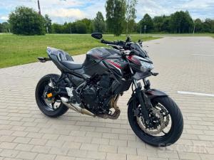 Kawasaki Z650 2022 in Riga, with an engine capacity of 0.65 L and mileage of 0 thousand km for 6200 €, photo  on AUTOMOTO.COM.LV