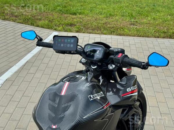 Kawasaki Z650 2022 in Riga, with an engine capacity of 0.65 L and mileage of 0 thousand km for 6200 €, photo 3 on AUTOMOTO.COM.LV