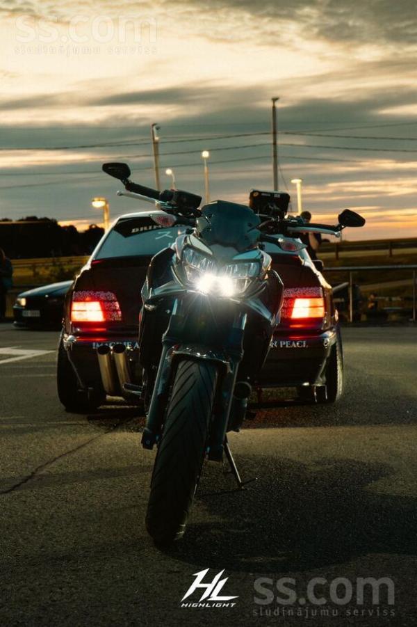 Kawasaki Z650 2022 in Riga, with an engine capacity of 0.65 L and mileage of 0 thousand km for 6200 €, photo 10 on AUTOMOTO.COM.LV