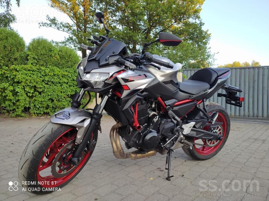 Kawasaki Z650 2023 Rīga, ar dzinēja tilpumu 0.65 L un nobraukumu 0 tūkst. km par 5700 €, foto 4 vietnē AUTOMOTO.COM.LV