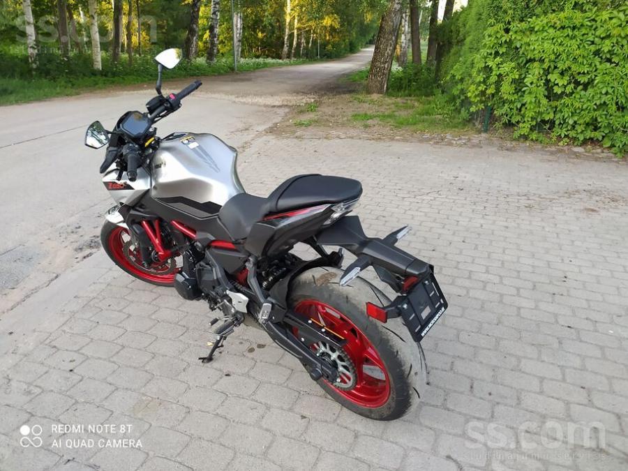Kawasaki Z650 2023 Rīga, ar dzinēja tilpumu 0.65 L un nobraukumu 0 tūkst. km par 5700 €, foto 8 vietnē AUTOMOTO.COM.LV