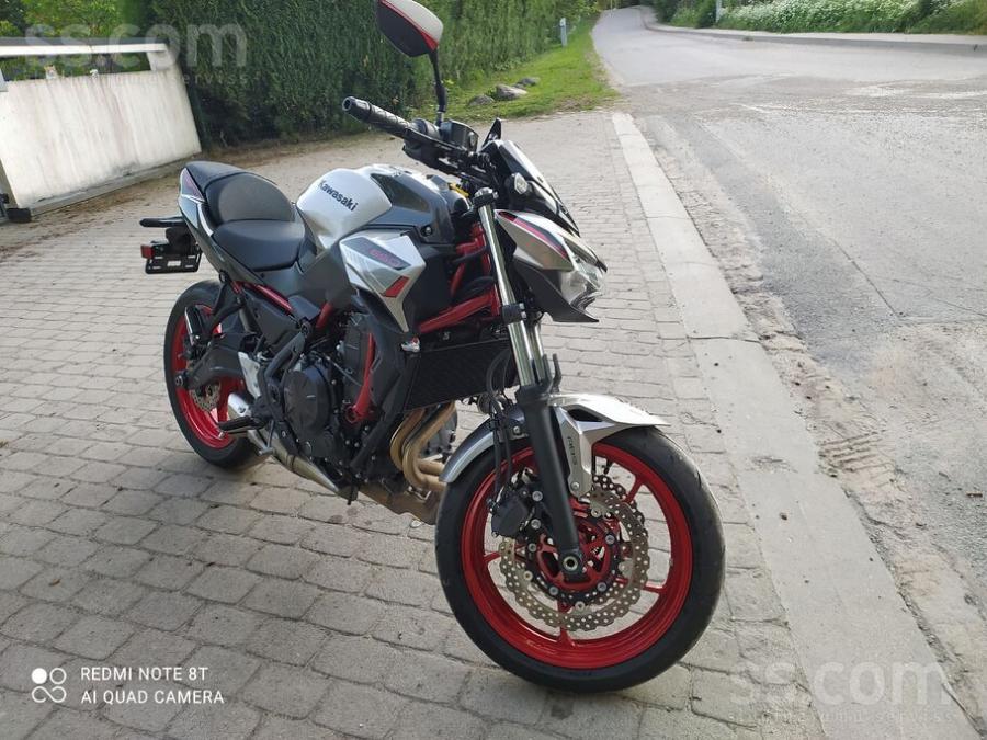 Kawasaki Z650 2023 Rīga, ar dzinēja tilpumu 0.65 L un nobraukumu 0 tūkst. km par 5700 €, foto 11 vietnē AUTOMOTO.COM.LV