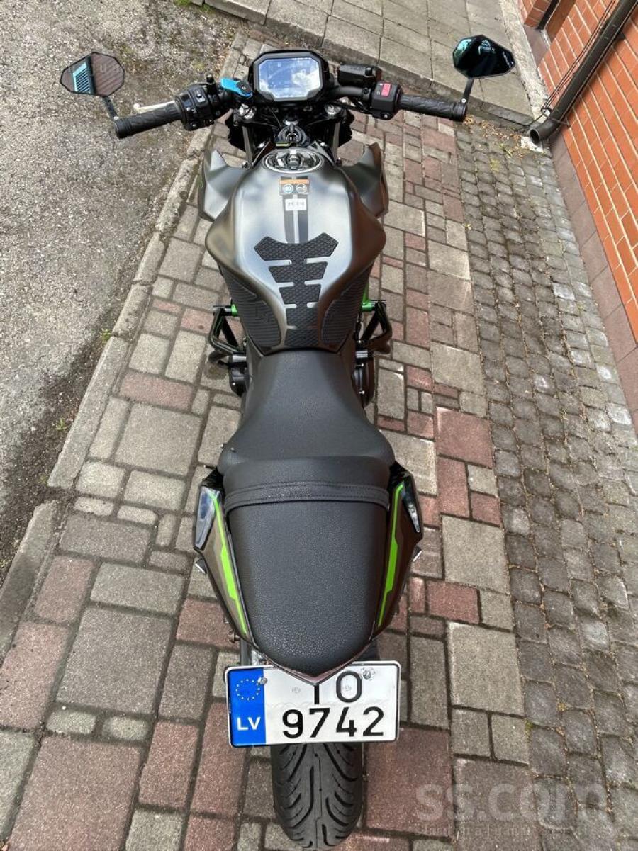 Kawasaki Z650 2023 in Rezekne, with an engine capacity of 0.65 L and mileage of 0 thousand km for 5500 €, photo 5 on AUTOMOTO.COM.LV