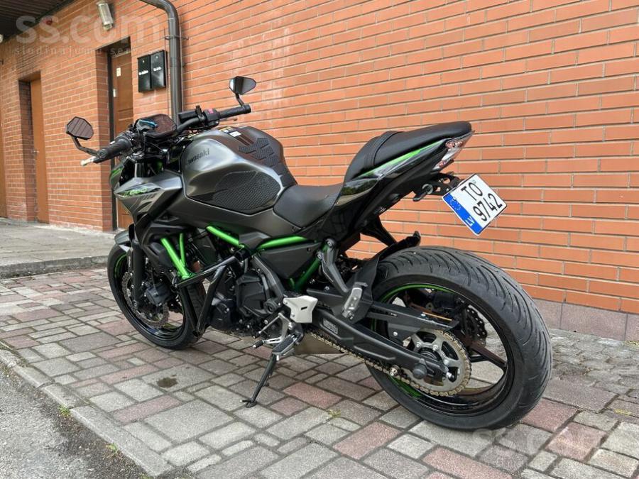 Kawasaki Z650 2023 in Rezekne, with an engine capacity of 0.65 L and mileage of 0 thousand km for 5500 €, photo 7 on AUTOMOTO.COM.LV