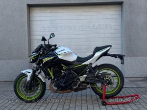 Balts Kawasaki Z650 2021 Pērnava, ar dzinēja tilpumu 0.65 L un nobraukumu 18 tūkst. km par 5390 €, foto  vietnē AUTOMOTO.COM.LV