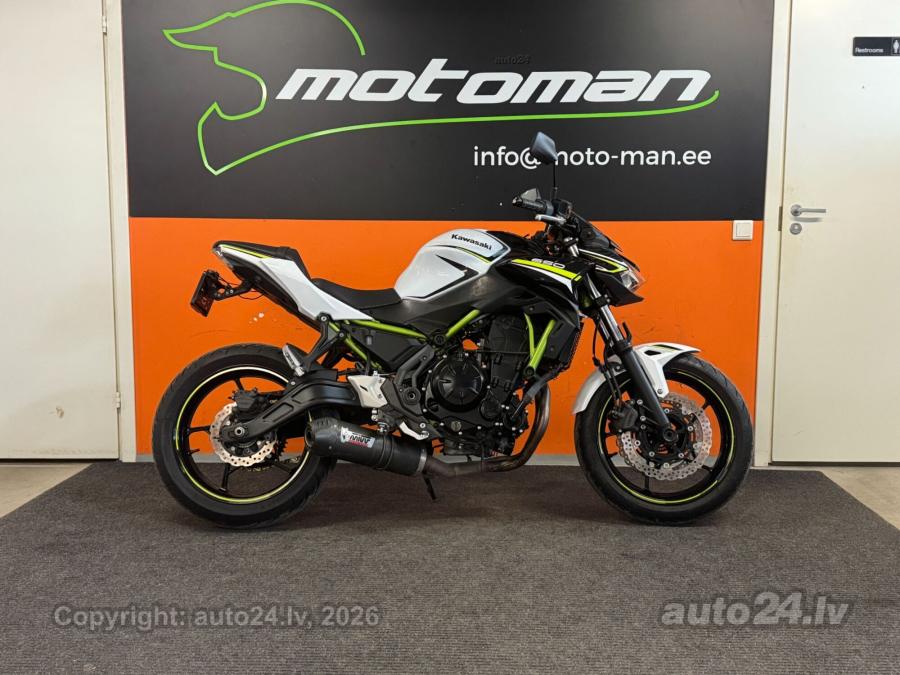 Balts Kawasaki Z650 2021 Tartu, ar dzinēja tilpumu 0.65 L un nobraukumu 25 tūkst. km par 5990 €, foto 3 vietnē AUTOMOTO.COM.LV