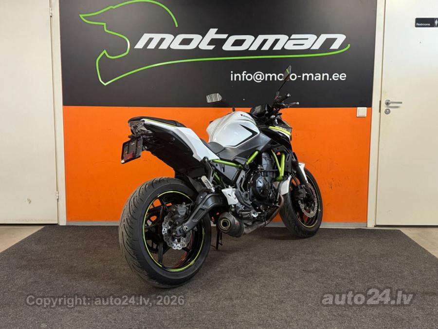 Balts Kawasaki Z650 2021 Tartu, ar dzinēja tilpumu 0.65 L un nobraukumu 25 tūkst. km par 5990 €, foto 4 vietnē AUTOMOTO.COM.LV