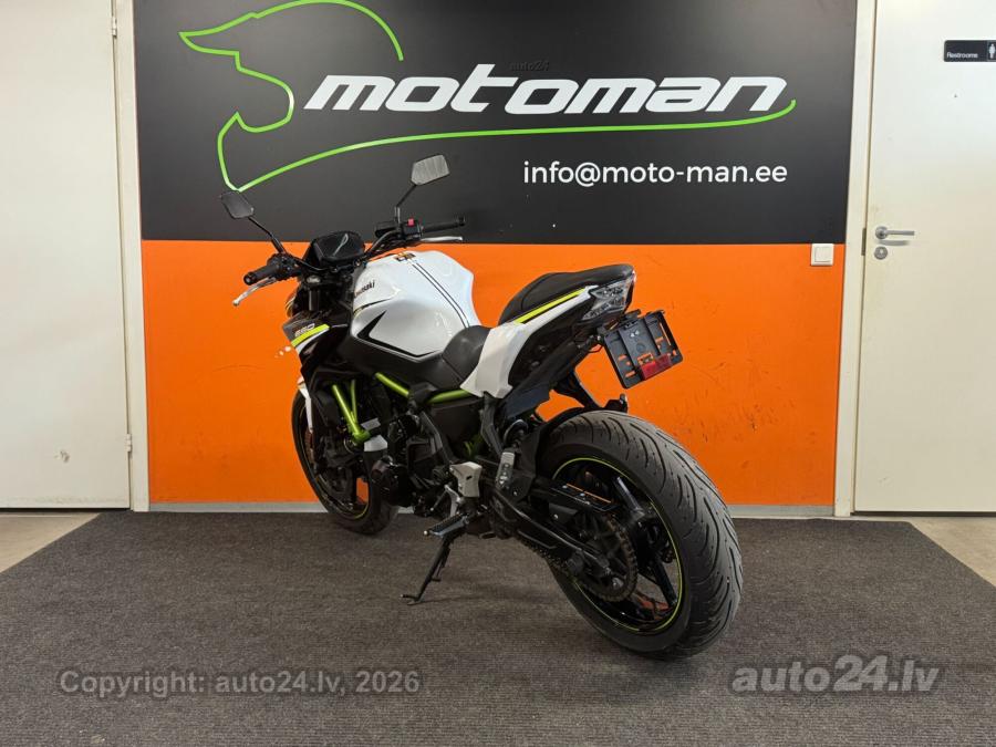 Balts Kawasaki Z650 2021 Tartu, ar dzinēja tilpumu 0.65 L un nobraukumu 25 tūkst. km par 5990 €, foto 5 vietnē AUTOMOTO.COM.LV