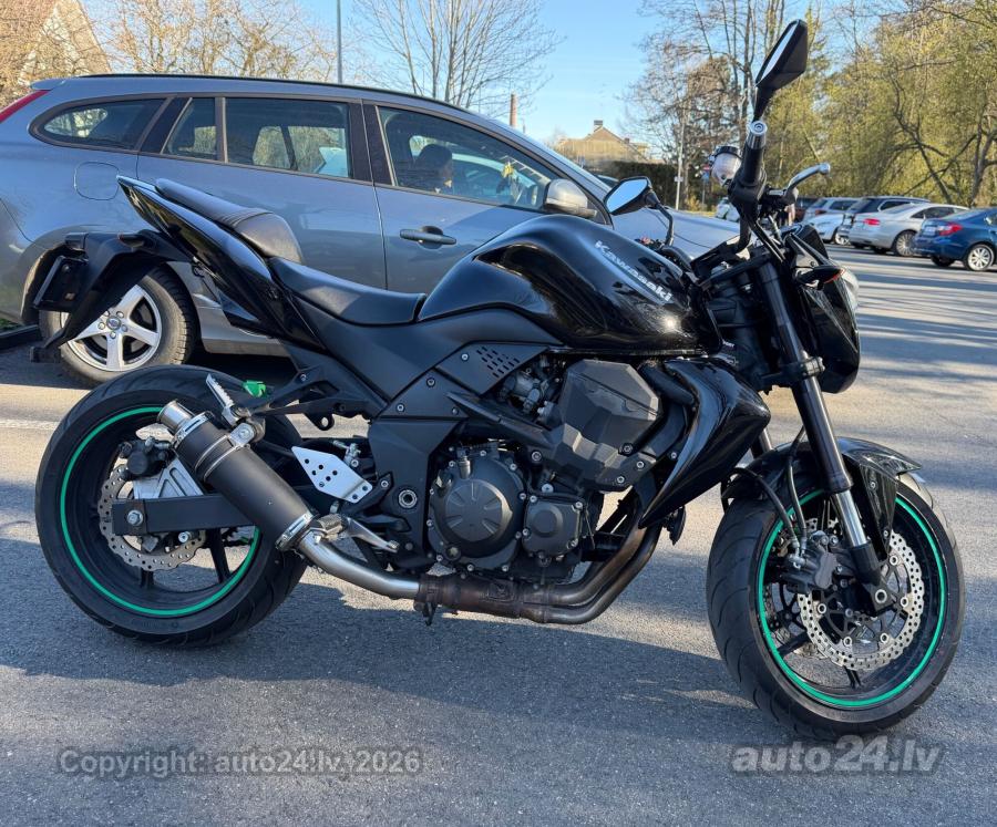 Black Kawasaki Z750 2008 in Tallinn, with an engine capacity of 0.75 L and mileage of 32 thousand km for 4200 €, photo 3 on AUTOMOTO.COM.LV