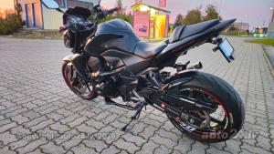 Black Kawasaki Z750 2009 in Tallinn, with an engine capacity of 0.75 L and mileage of 43 thousand km for 5590 €, photo 13 on AUTOMOTO.COM.LV
