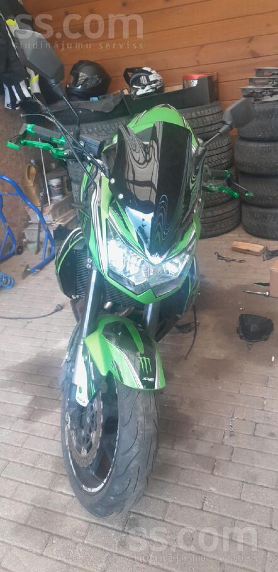 Kawasaki Z750 2007 in Preili, with an engine capacity of 0.75 L and mileage of 0 thousand km for 3600 €, photo 3 on AUTOMOTO.COM.LV