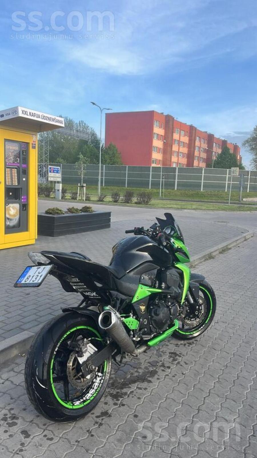 Kawasaki Z750 2008 Liepāja, ar dzinēja tilpumu 78.00 L un nobraukumu 0 tūkst. km par 3100 €, foto 3 vietnē AUTOMOTO.COM.LV