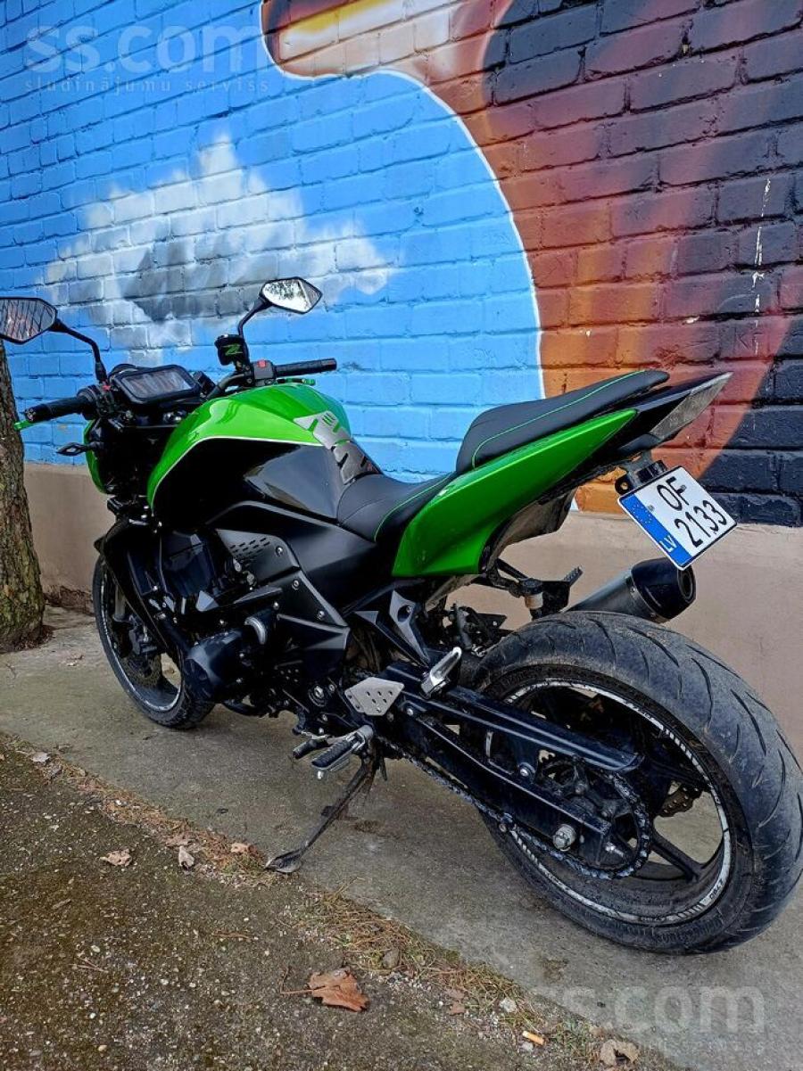 Kawasaki Z750 2008 in Liepaja, with an engine capacity of 0.75 L and mileage of 0 thousand km for 4100 €, photo 3 on AUTOMOTO.COM.LV