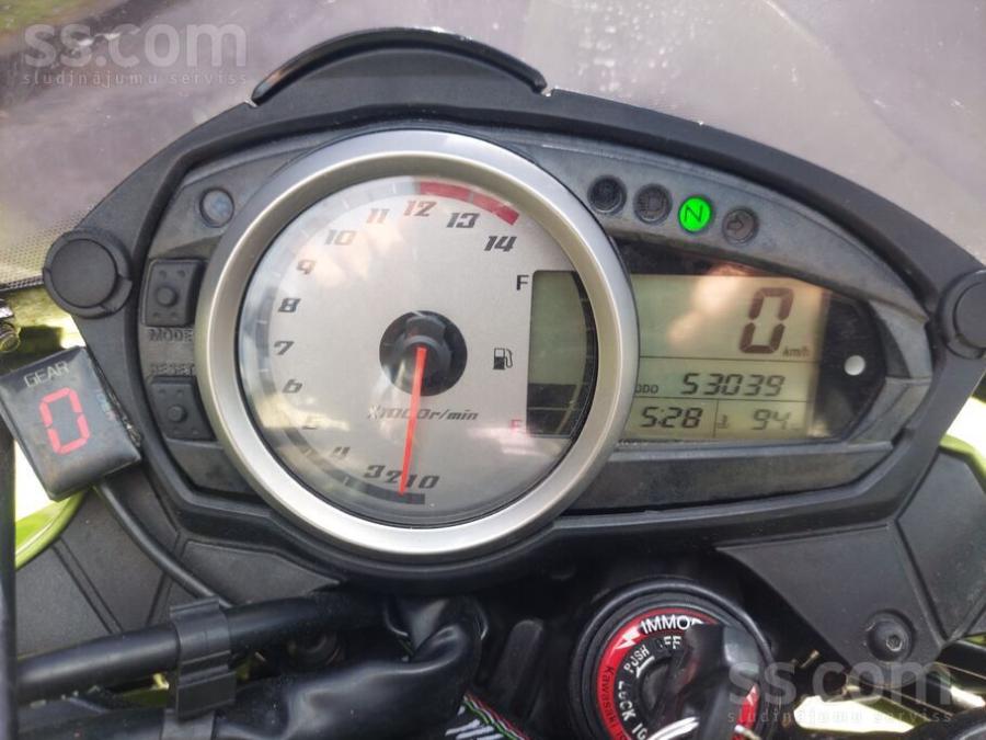 Kawasaki Z750 2008 in Riga, with an engine capacity of 0.75 L and mileage of 0 thousand km for 3950 €, photo 8 on AUTOMOTO.COM.LV