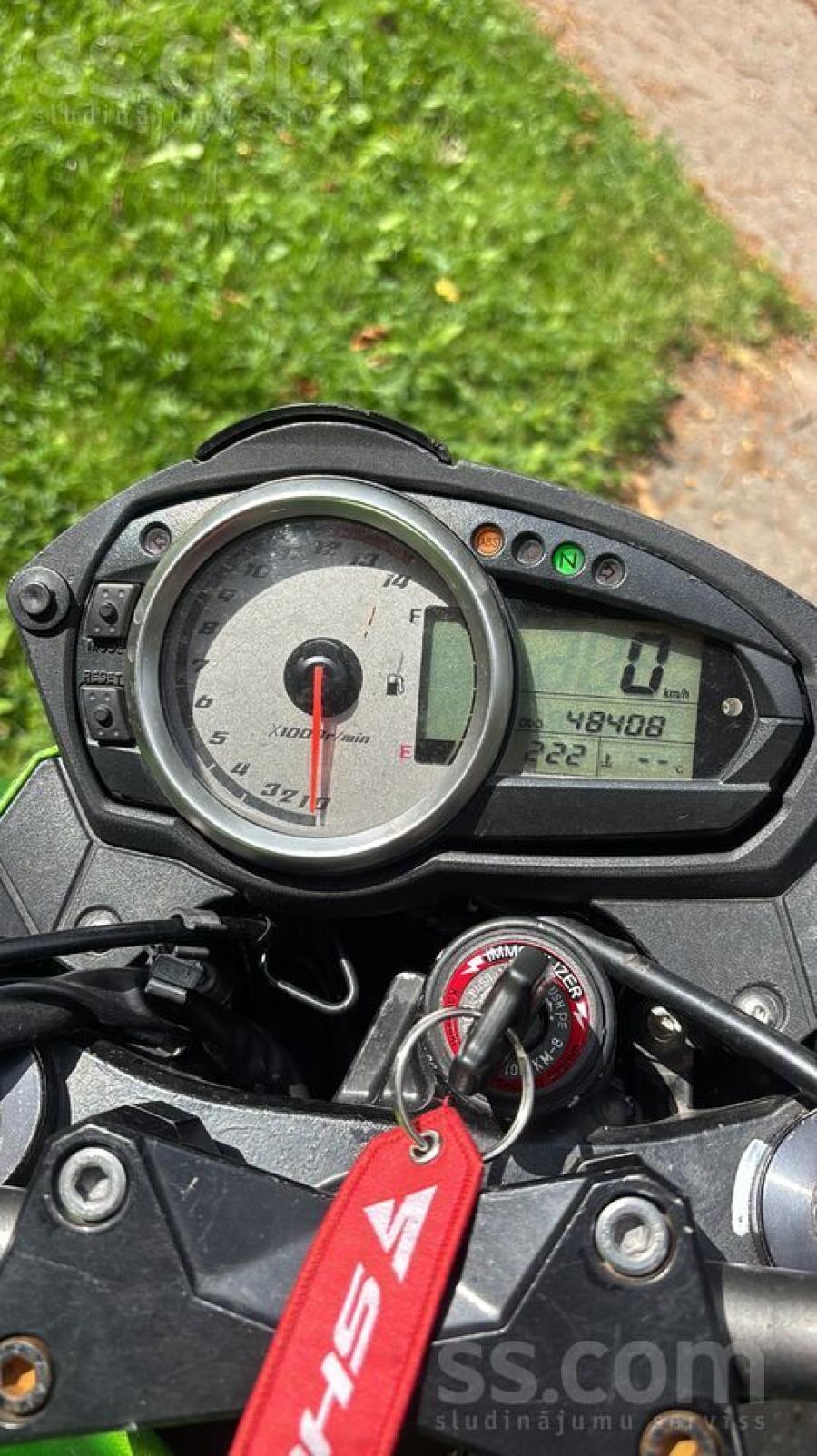 Kawasaki Z750 2008 in Jelgava, with an engine capacity of 0.75 L and mileage of 0 thousand km for 2700 €, photo 5 on AUTOMOTO.COM.LV