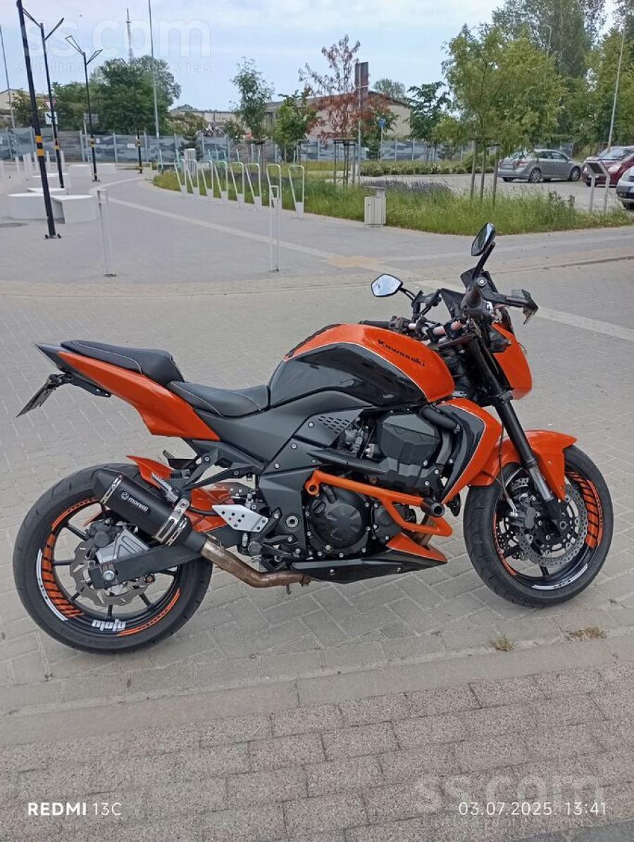 Kawasaki Z750 2009 Liepāja, ar dzinēja tilpumu 0.75 L un nobraukumu 0 tūkst. km par 4500 €, foto 1 vietnē AUTOMOTO.COM.LV