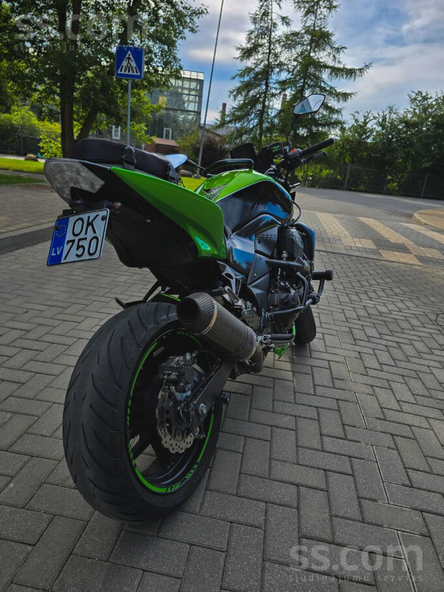 Kawasaki Z750 2009 in Riga, with an engine capacity of 0.75 L and mileage of 0 thousand km for 4500 €, photo 6 on AUTOMOTO.COM.LV