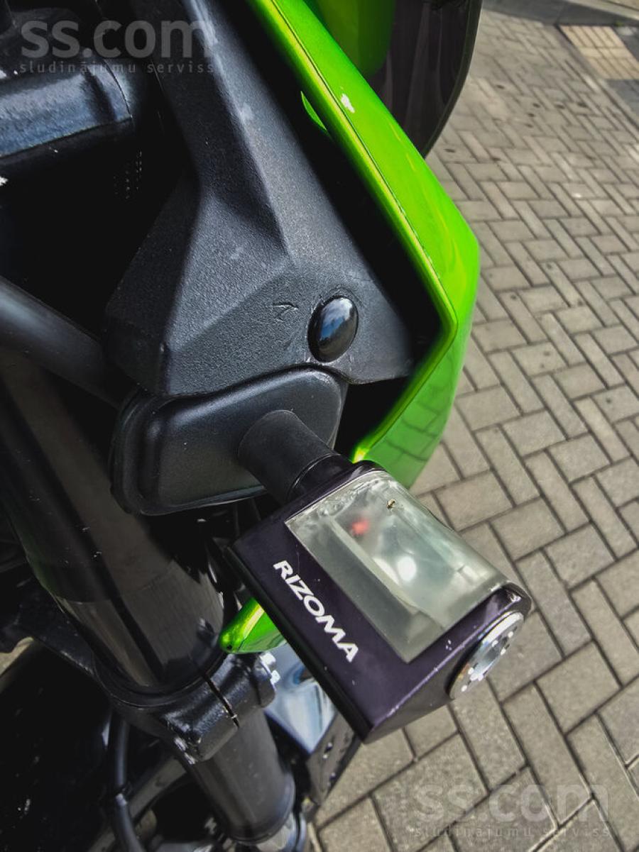 Kawasaki Z750 2009 in Riga, with an engine capacity of 0.75 L and mileage of 0 thousand km for 4500 €, photo 8 on AUTOMOTO.COM.LV