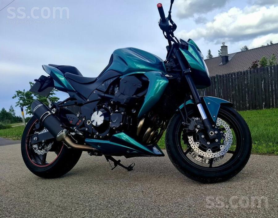 Kawasaki Z750 2012 in Riga, with an engine capacity of 0.75 L and mileage of 0 thousand km for 4700 €, photo 3 on AUTOMOTO.COM.LV