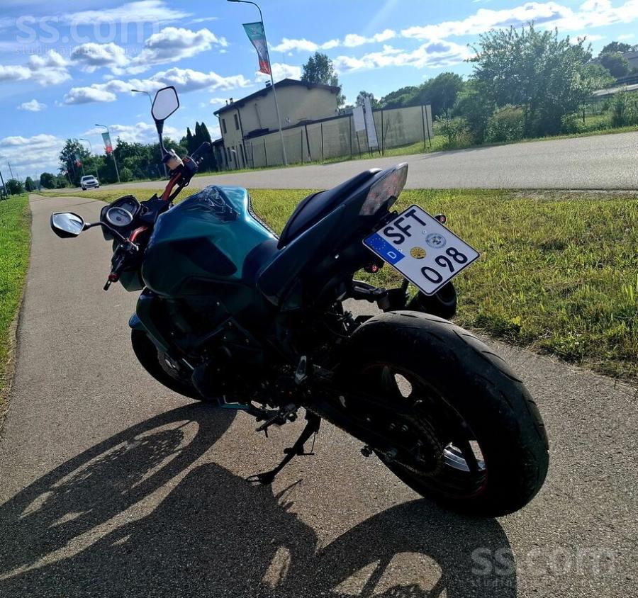 Kawasaki Z750 2012 in Riga, with an engine capacity of 0.75 L and mileage of 0 thousand km for 4700 €, photo 10 on AUTOMOTO.COM.LV