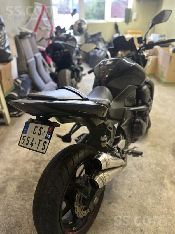 Kawasaki Z750 2013 in Saldus, with an engine capacity of 0.75 L and mileage of 0 thousand km for 3350 €, photo 9 on AUTOMOTO.COM.LV