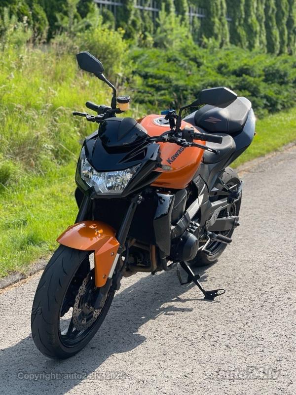 Orange Kawasaki Z750 2010 in Tallinn, with an engine capacity of 0.75 L and mileage of 30 thousand km for 3900 €, photo 3 on AUTOMOTO.COM.LV