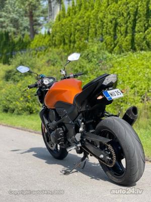 Orange Kawasaki Z750 2010 in Tallinn, with an engine capacity of 0.75 L and mileage of 30 thousand km for 3900 €, photo 6 on AUTOMOTO.COM.LV