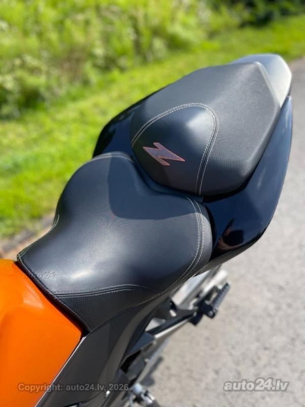 Orange Kawasaki Z750 2010 in Tallinn, with an engine capacity of 0.75 L and mileage of 30 thousand km for 3900 €, photo 9 on AUTOMOTO.COM.LV