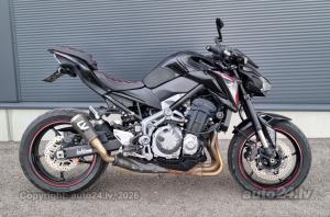 Black Kawasaki Z900 2018 in Tartu, with an engine capacity of 0.95 L and mileage of 37 thousand km for 7100 €, photo 6 on AUTOMOTO.COM.LV