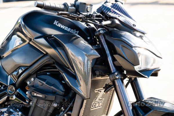 Черный Кавасаки Z900 2018 в Тарту, объемом двигателя 0.95 л и пробегом 33 тыс. км за 5649 €, фото 5 на AUTOMOTO.COM.LV
