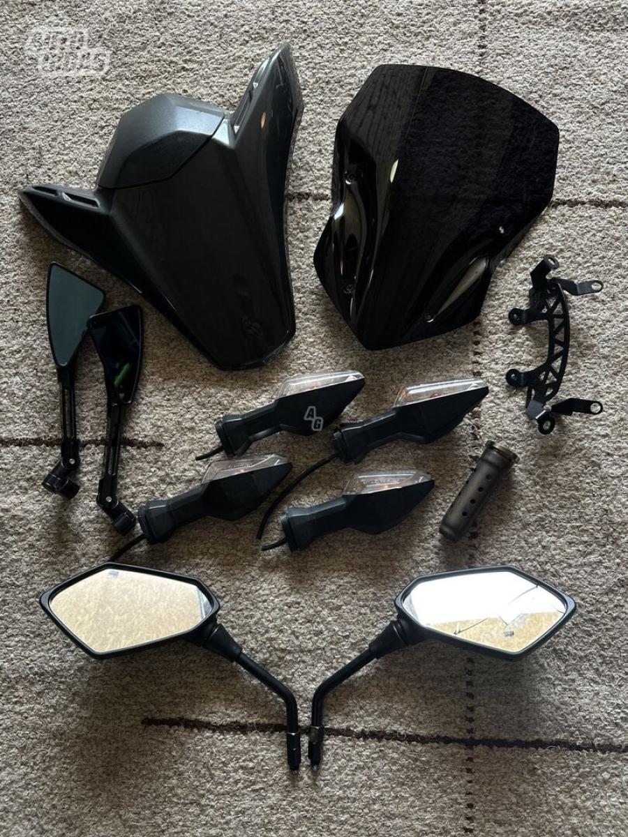 Black Kawasaki Z900 2018 in Taurage, with an engine capacity of 0.95 L and mileage of 38 thousand km for 6200 €, photo 8 on AUTOMOTO.COM.LV