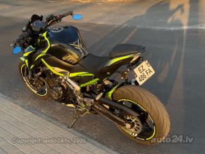 Black Kawasaki Z900 2018 in Parnu, with an engine capacity of 0.95 L and mileage of 18 thousand km for 5890 €, photo 8 on AUTOMOTO.COM.LV