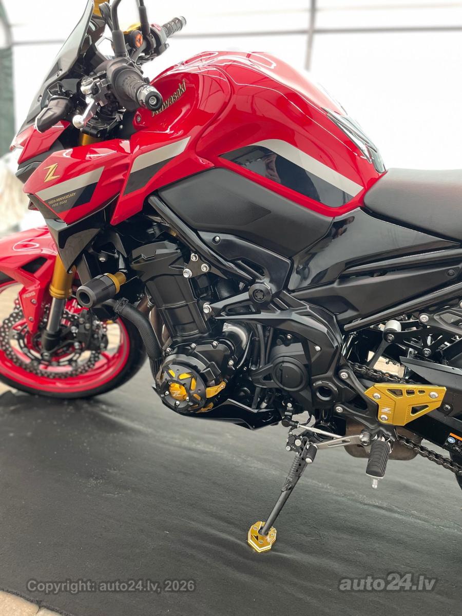 Черный Кавасаки Z900 2022 в Сауэ, объемом двигателя 0.95 л и пробегом 8 тыс. км за 8999 €, фото 8 на AUTOMOTO.COM.LV