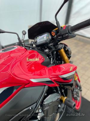 Черный Кавасаки Z900 2022 в Сауэ, объемом двигателя 0.95 л и пробегом 8 тыс. км за 8999 €, фото 9 на AUTOMOTO.COM.LV