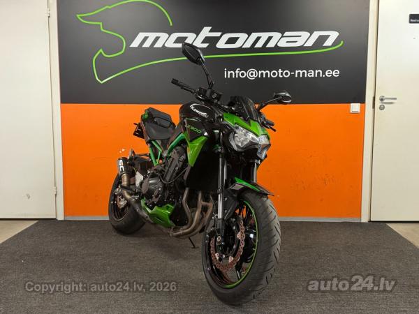 Black Kawasaki Z900 2023 in Tartu, with an engine capacity of 0.95 L and mileage of 20 thousand km for 6490 €, photo 1 on AUTOMOTO.COM.LV