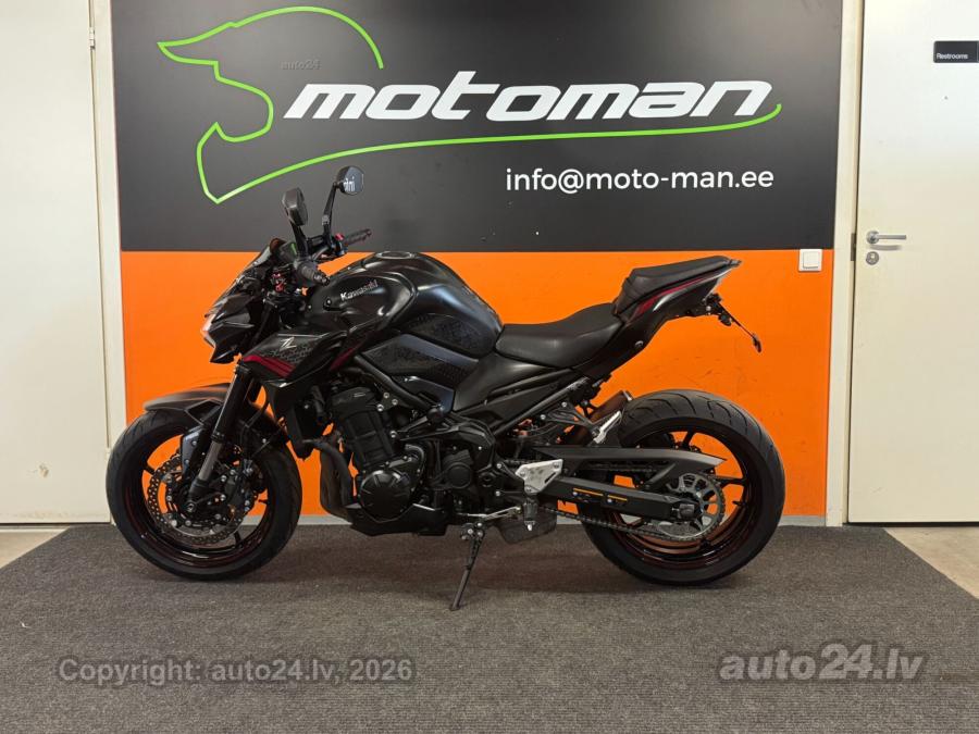 Melns Kawasaki Z900 2023 Tartu, ar dzinēja tilpumu 0.95 L un nobraukumu 15 tūkst. km par 6790 €, foto 6 vietnē AUTOMOTO.COM.LV