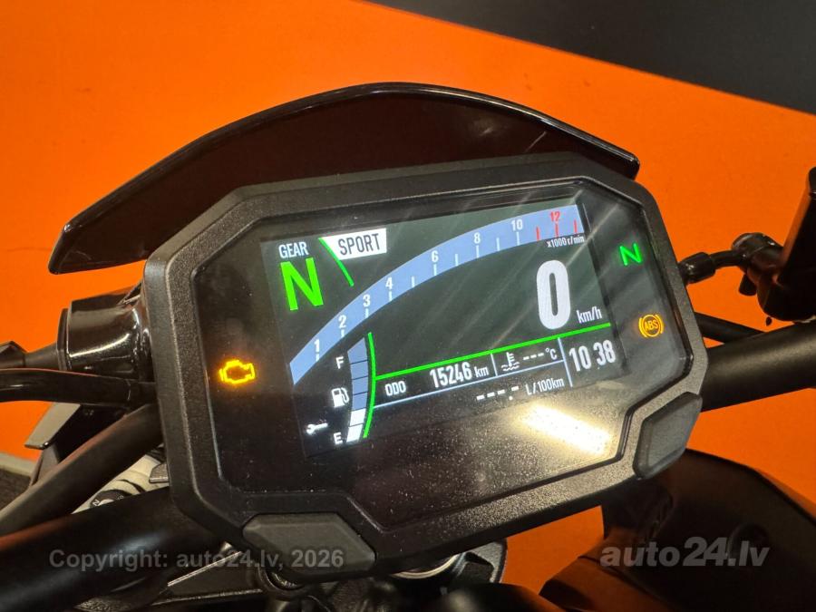Melns Kawasaki Z900 2023 Tartu, ar dzinēja tilpumu 0.95 L un nobraukumu 15 tūkst. km par 6790 €, foto 10 vietnē AUTOMOTO.COM.LV