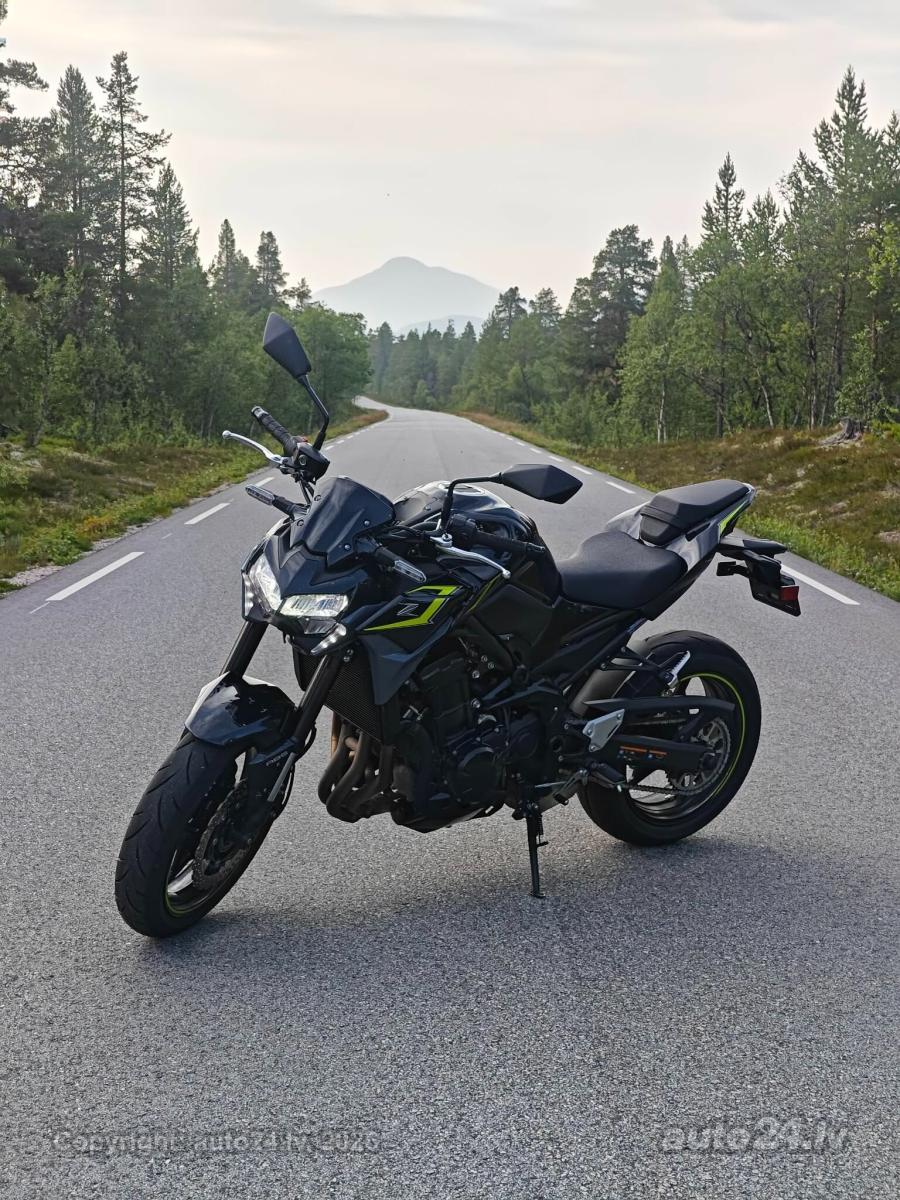 Melns Kawasaki Z900 2024 Tallina, ar dzinēja tilpumu 0.95 L un nobraukumu 7 tūkst. km par 9500 €, foto 1 vietnē AUTOMOTO.COM.LV