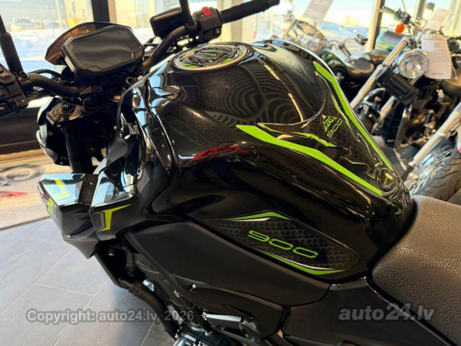 Черный Кавасаки Z900 2025 в Таллин, объемом двигателя 0.95 л и пробегом 2 тыс. км за 7990 €, фото 16 на AUTOMOTO.COM.LV