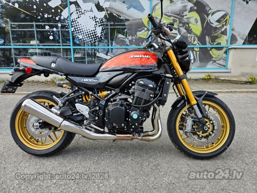 Black Kawasaki Z900 2026 in Tallinn, with an engine capacity of 0.95 L and mileage of 1 thousand km for 13990 €, photo 3 on AUTOMOTO.COM.LV